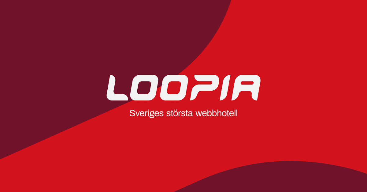 Loopia - Hemsida | Domän | Webbhotell | WordPress